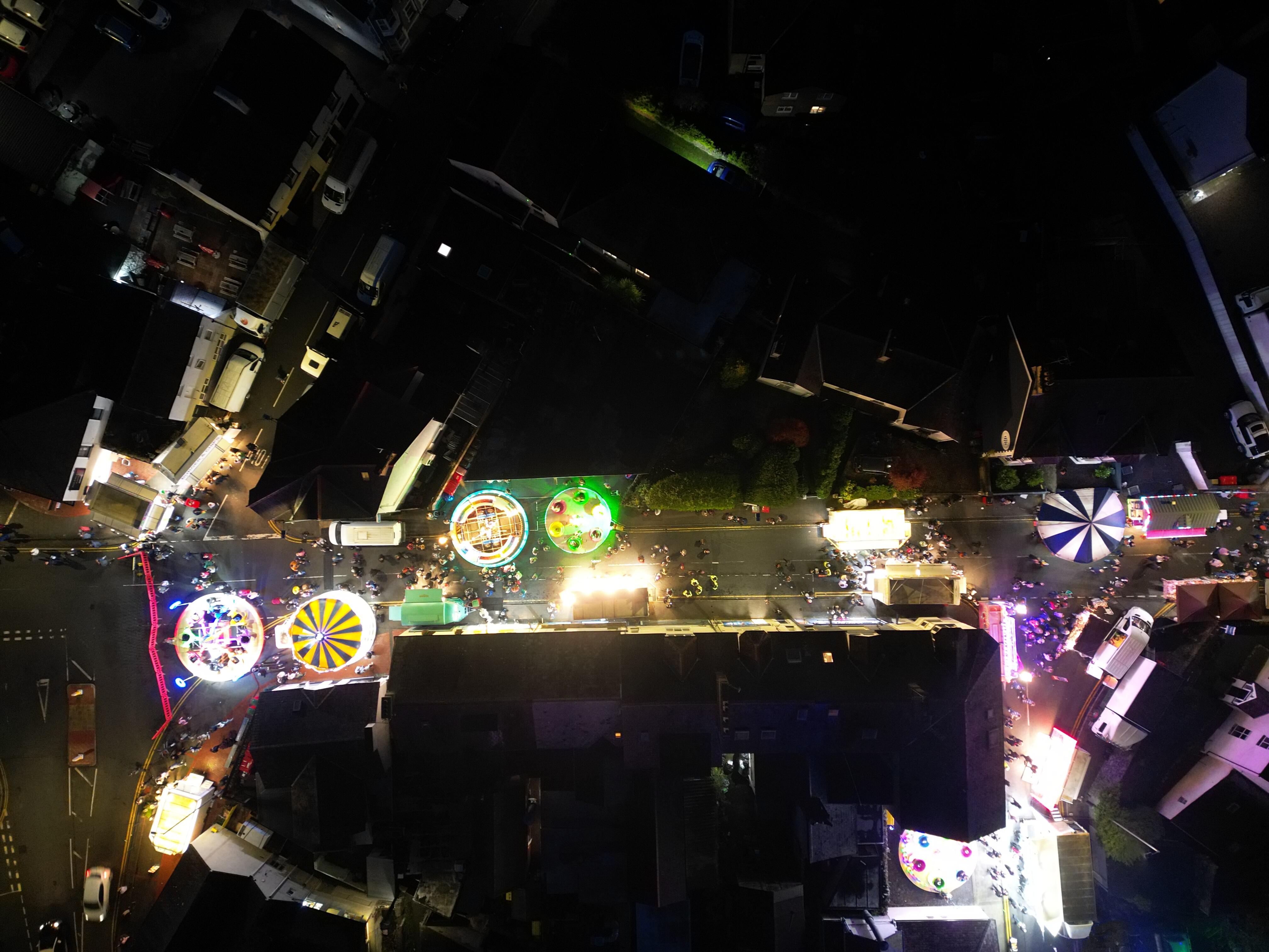 Menai Bridge fair - Photos by Drone - Grey Arrows Drone Club UK