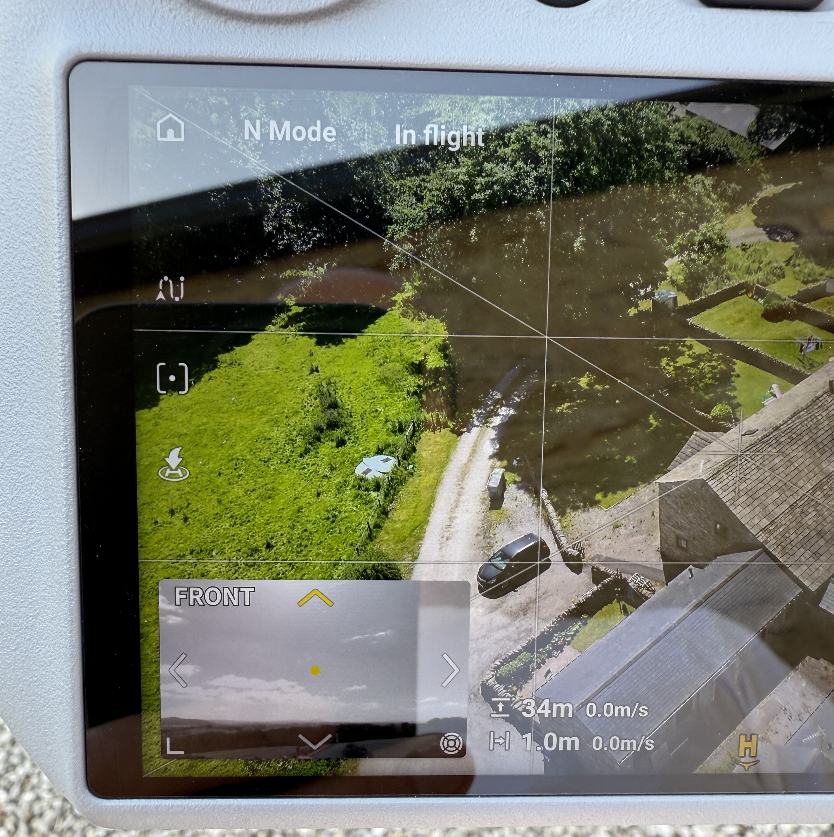 DJI Mini 4 Pro Sensor view showing on RC screen - Questions & Answers ...