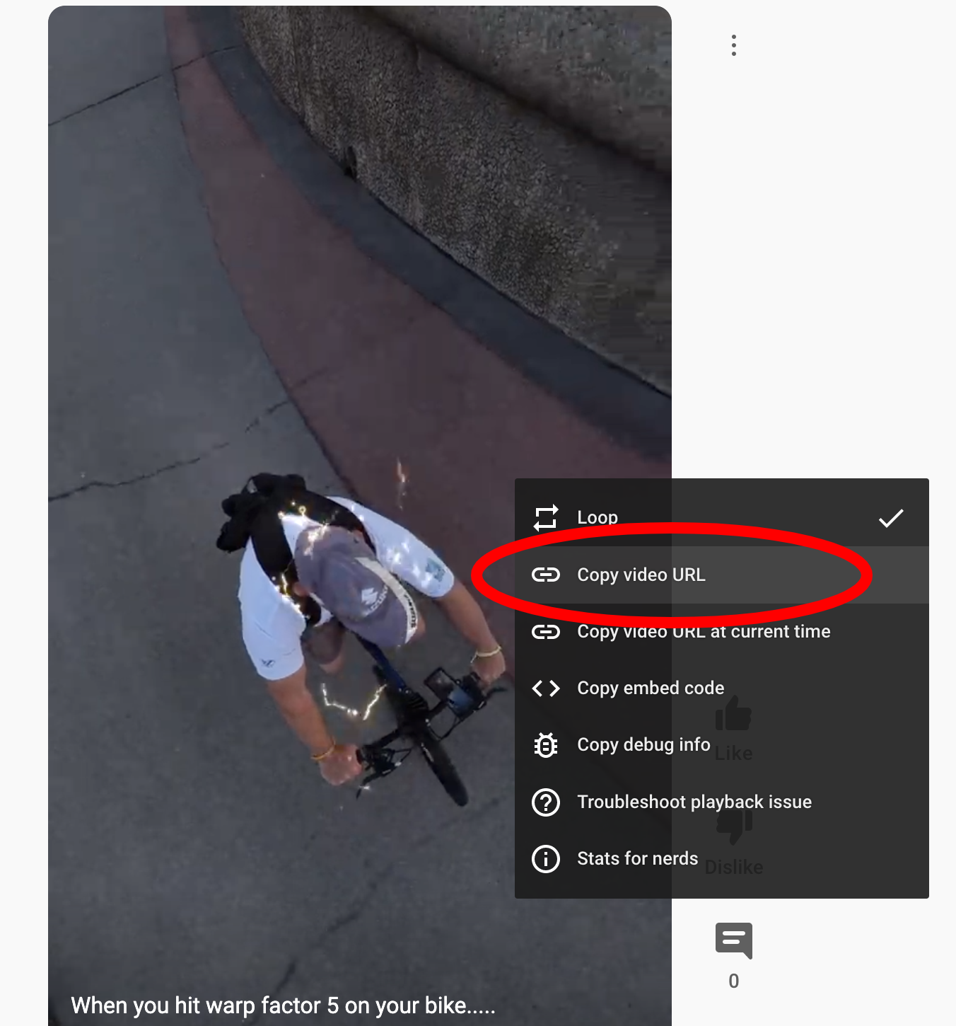 When you hit warp factor 5 on your bike - Non-drone Photos & Video ...