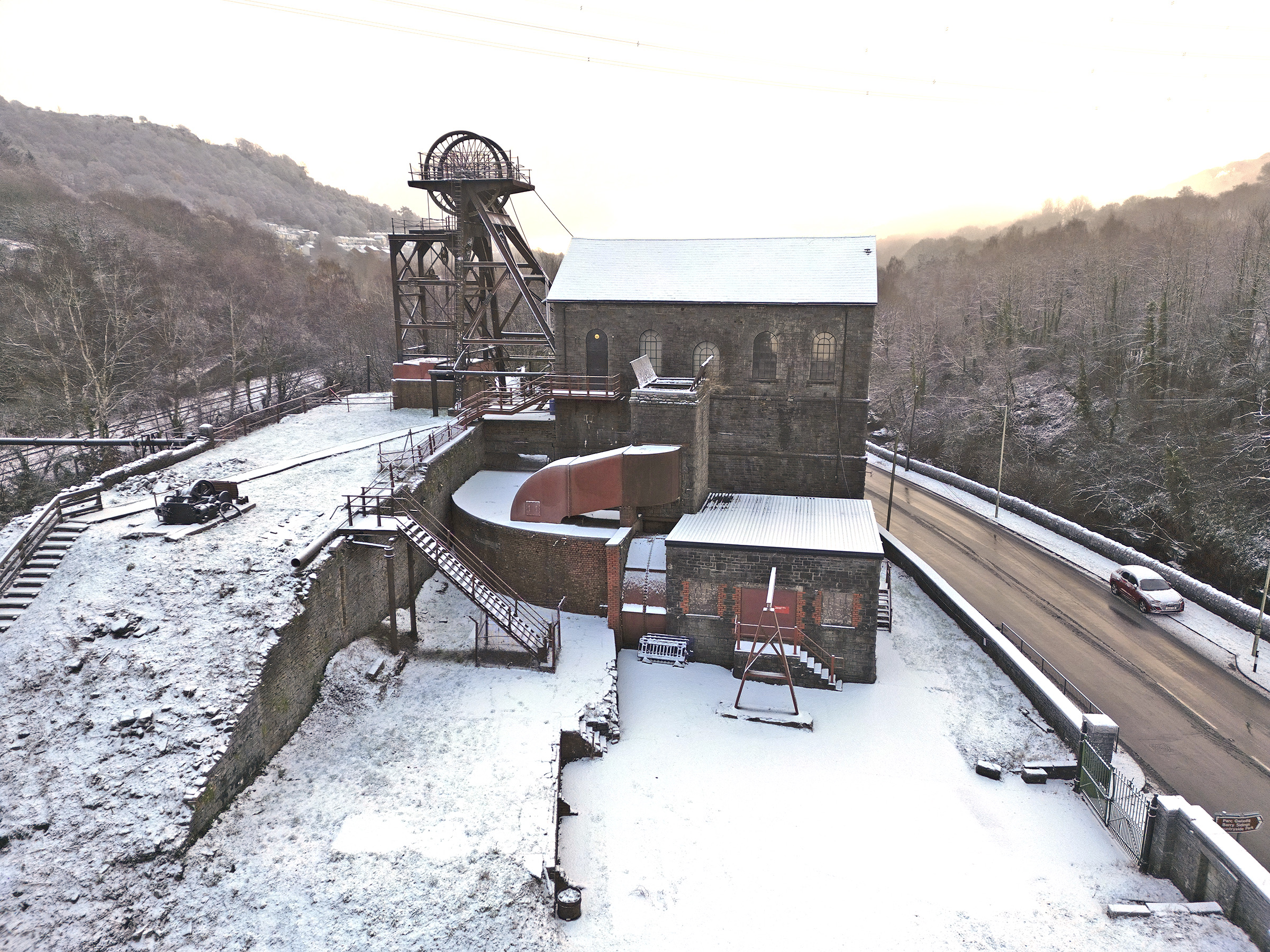 Great Western Colliery The Hetty - Photos by Drone - Grey Arrows Drone ...