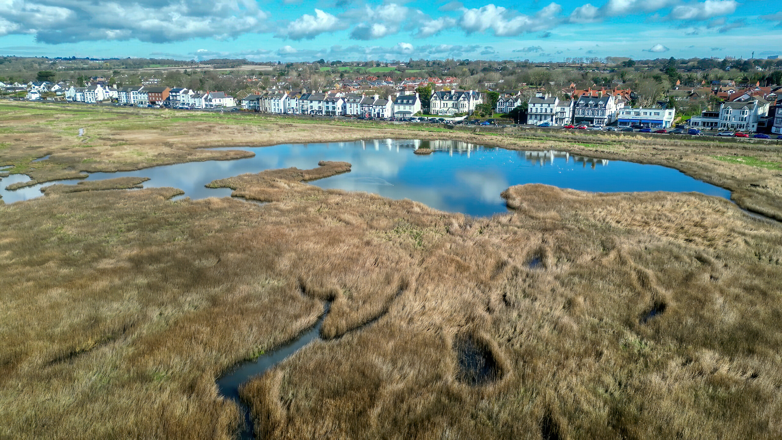Parkgate, Wirral - Photos by Drone - Grey Arrows Drone Club UK