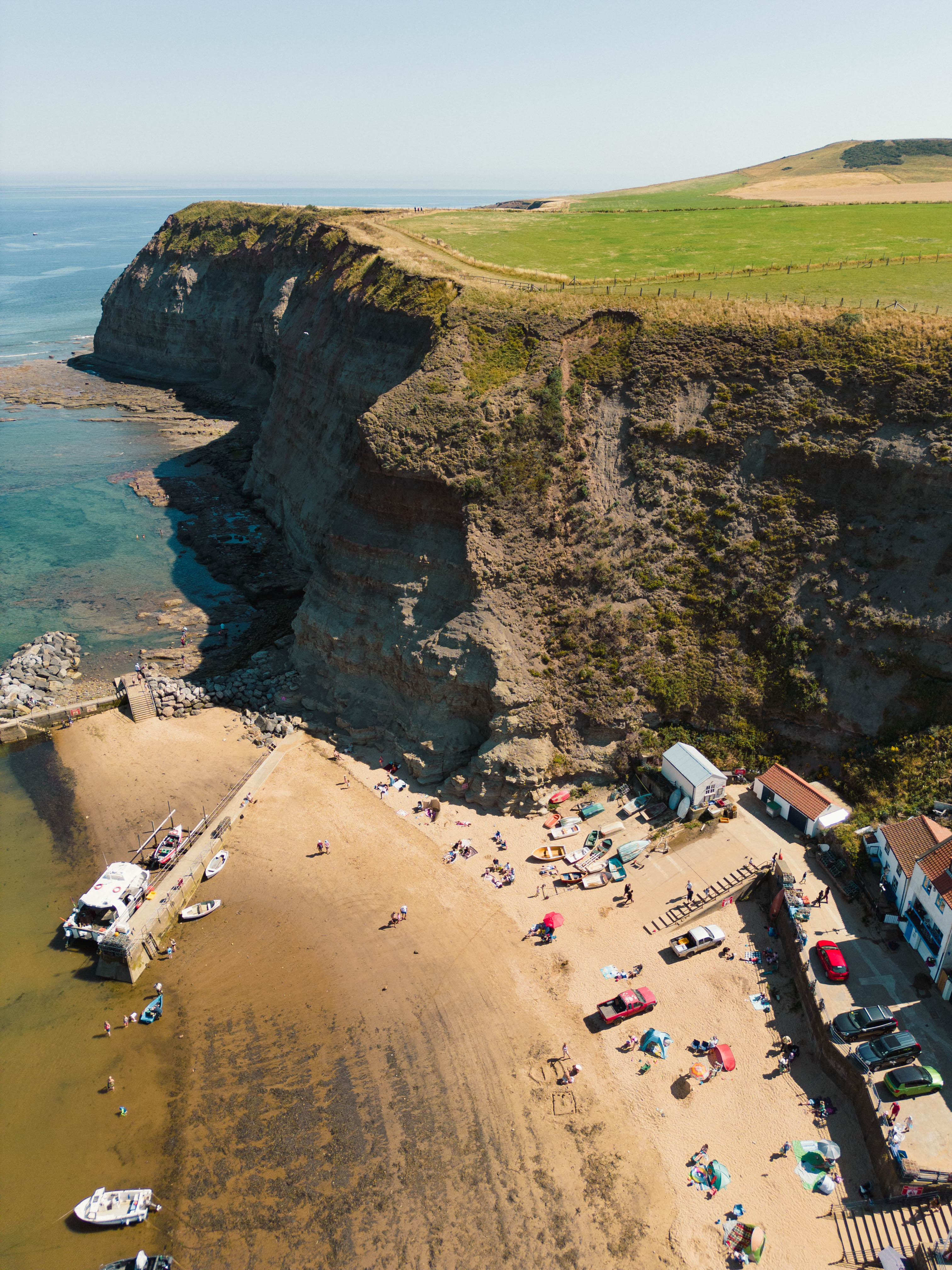 Staithes - Photos by Drone - Grey Arrows Drone Club UK