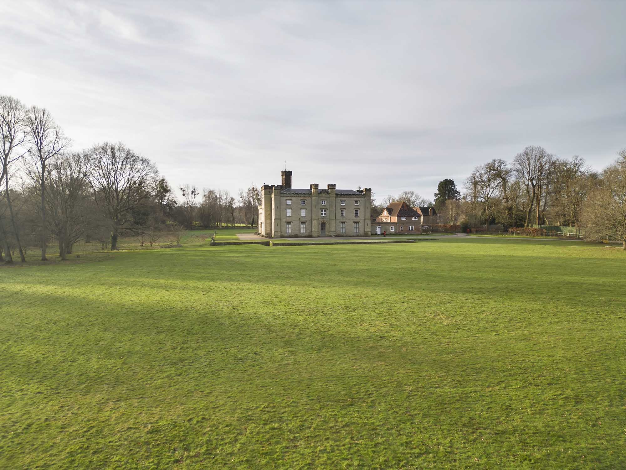 Chiddingstone Castle - Photos by Drone - Grey Arrows Drone Club UK